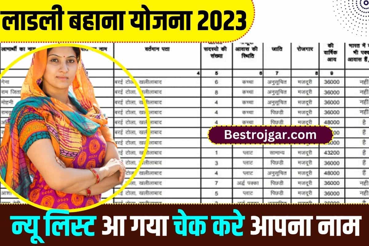 Ladli Behna Yojana Installment 2023 लाड़ली बहना की किस्त हुई समय से